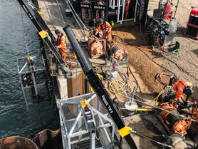 Underwater Hydro Demolition works :: MMC Diving Services